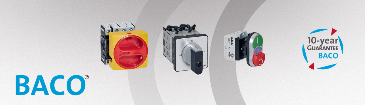 BACO: יחדות בקרה ואיתות, מתגי פיקוד וניתוק | אלכסנדר שניידר