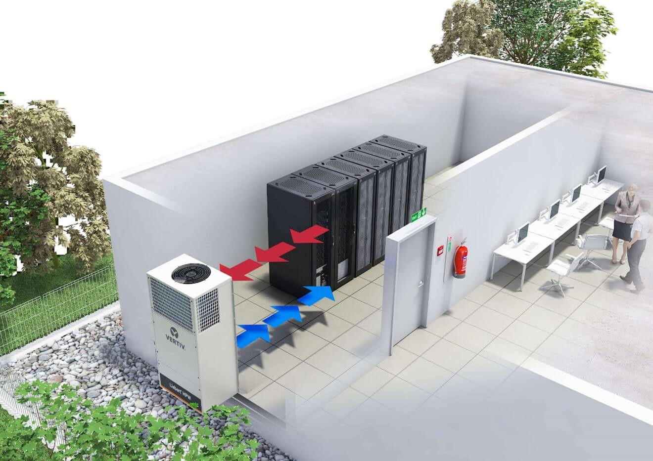 High Performance Wall-Mounted Air Conditioning for shelters